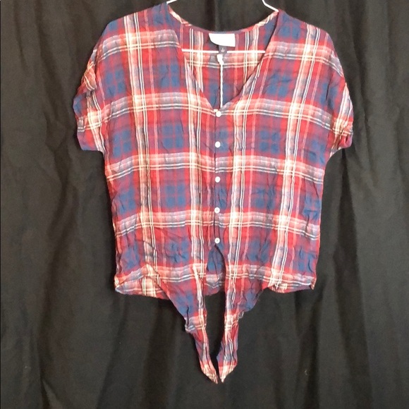 Universal Thread | Tops | Universal Thread Plaid Top New With Tag ...